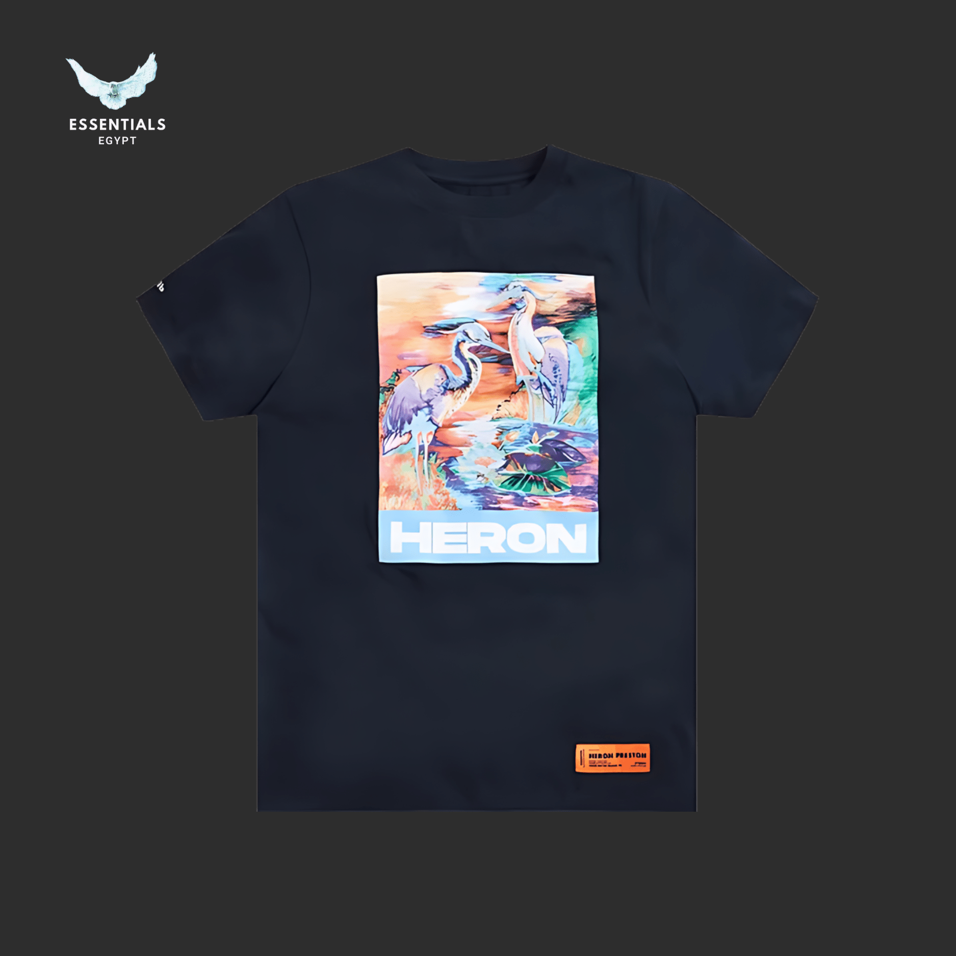 Heron Preston Colors Graphic Tee – Black | Essentials EG