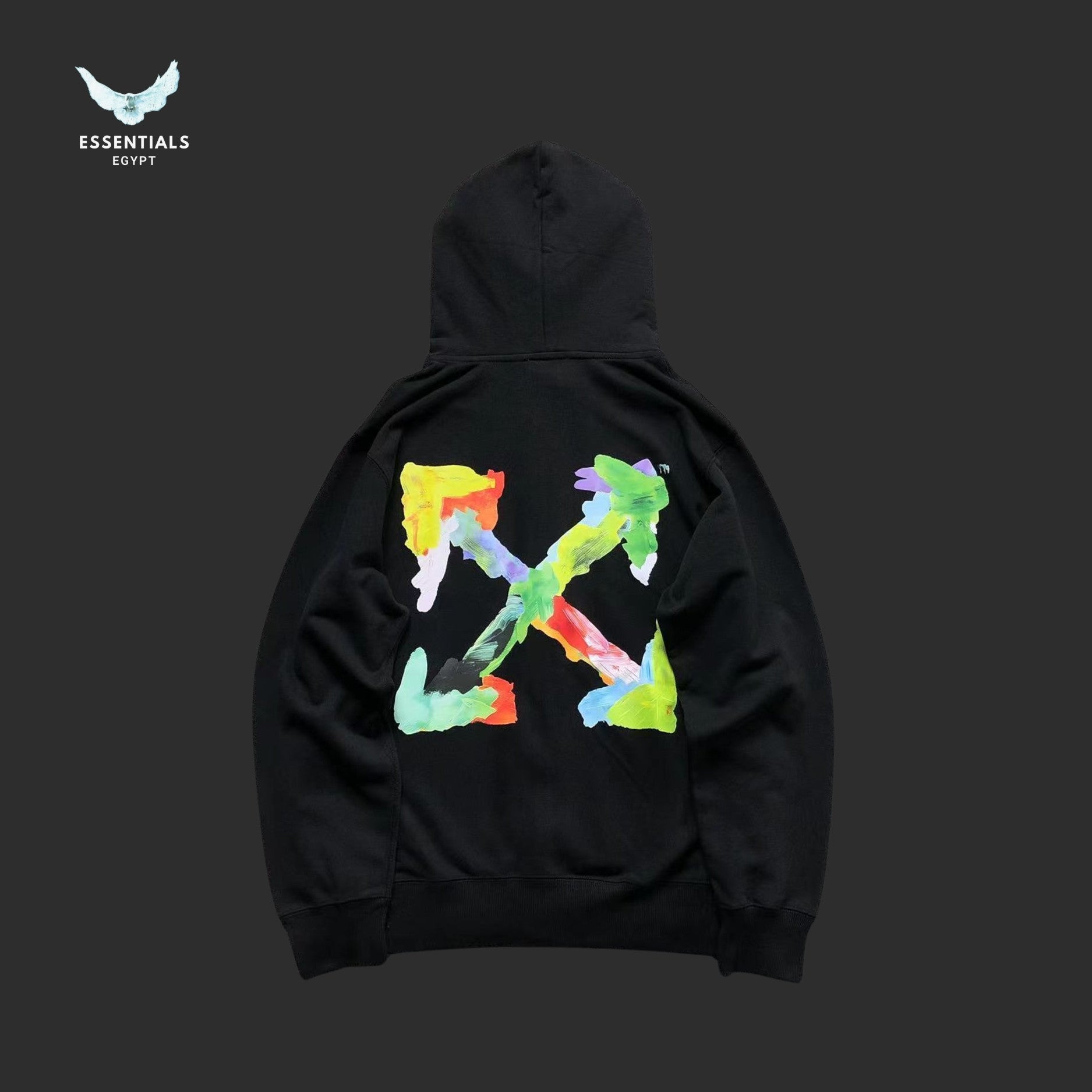 Off-White Brush Arrow Hoodie Egypt | Essentials EG