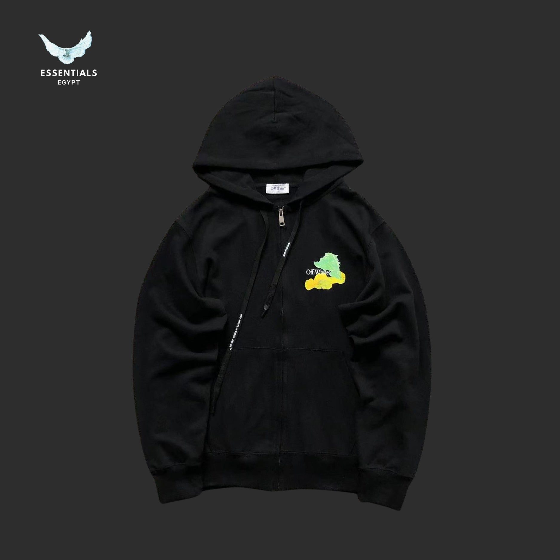 Off-White Brush Arrow Hoodie Egypt | Essentials EG