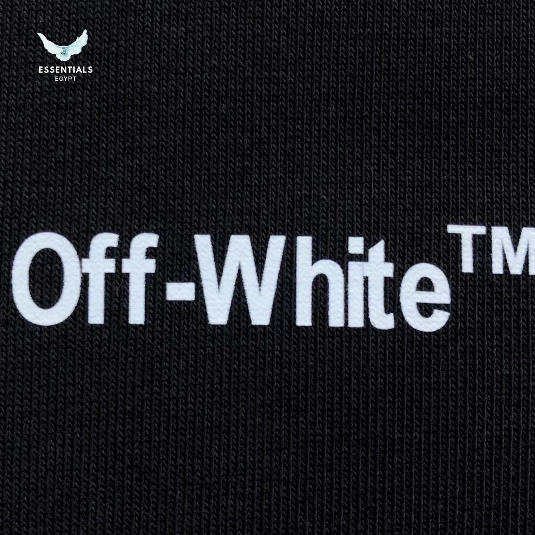 OFF-WHITE Wave Outline Diagonal Hoodie Egypt | Essentials EG