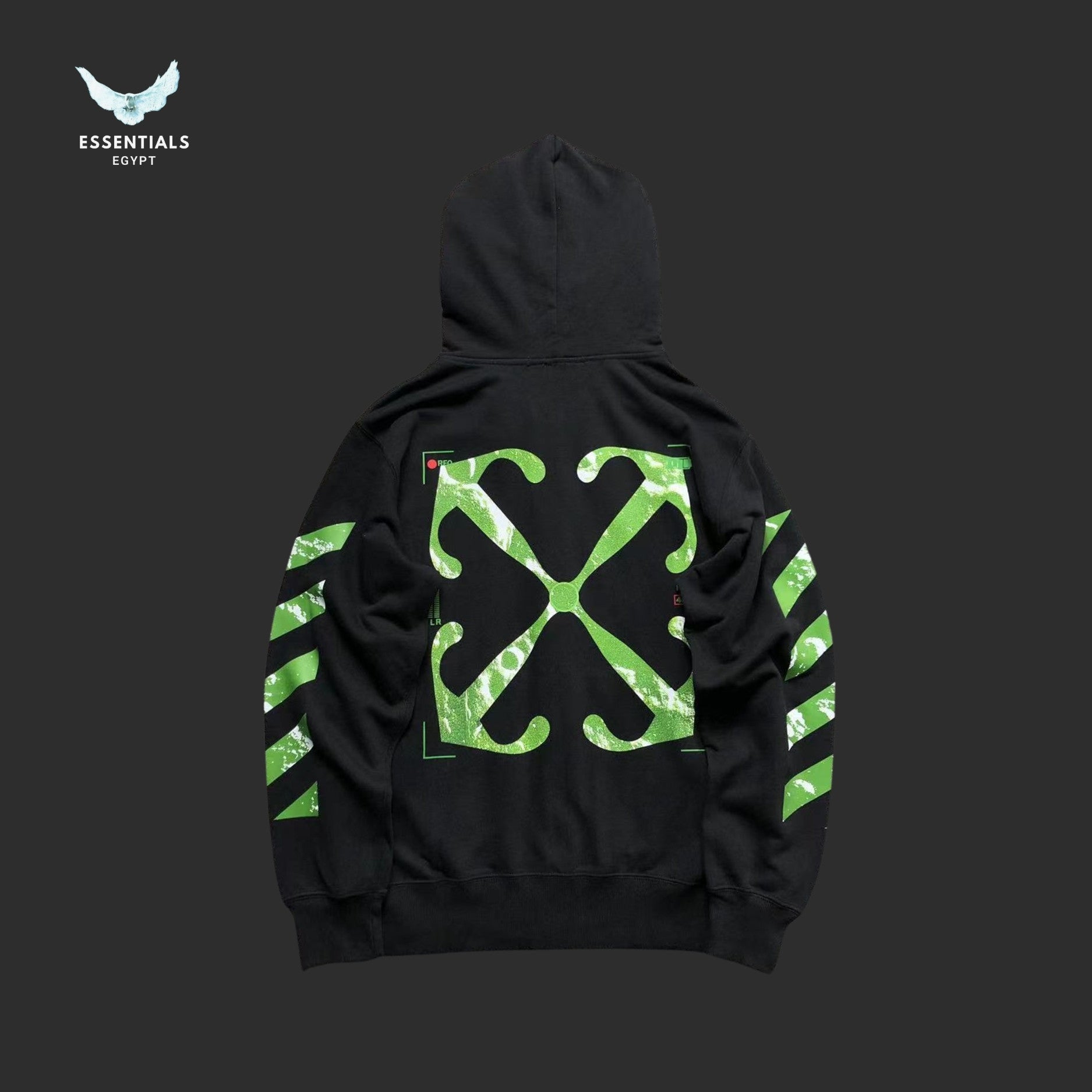 Off-White Moon Cam Arrow Skate Hoodie Egypt | Essentials EG