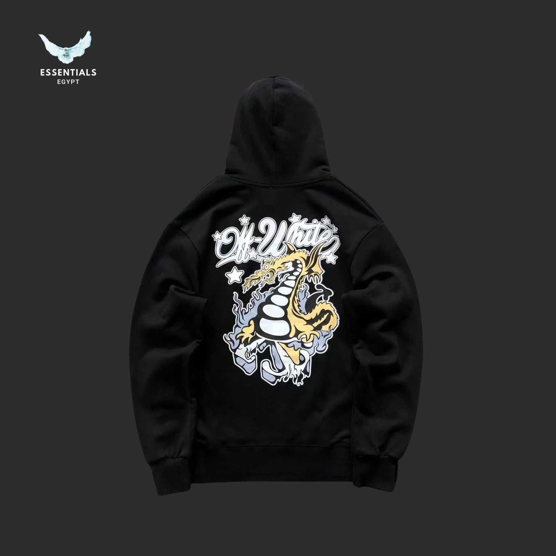 OFF-WHITE Dragon Skate Hoodie Egypt | Essentials EG