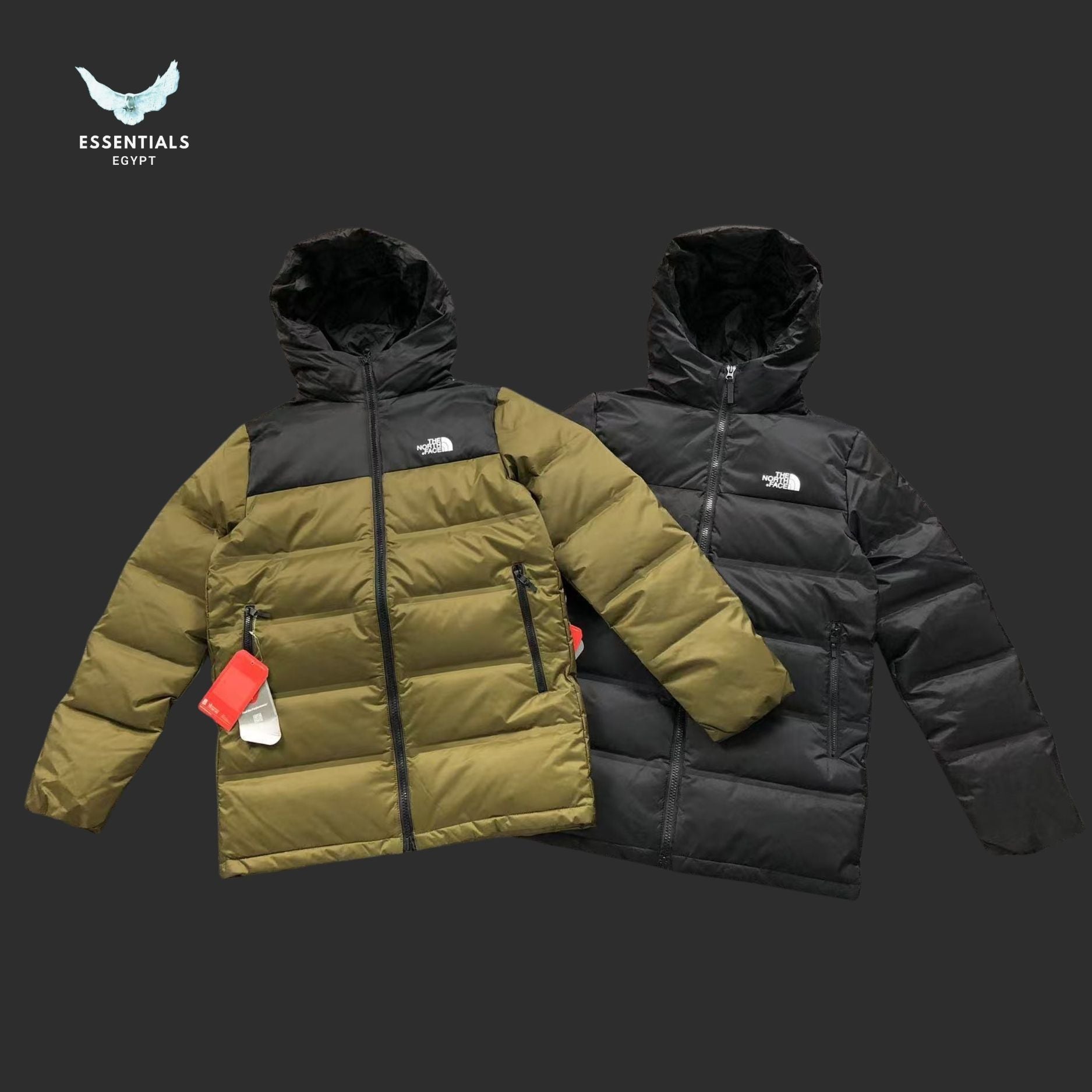 The North Face Color-Block Down Jacket Egypt | Essentials EG